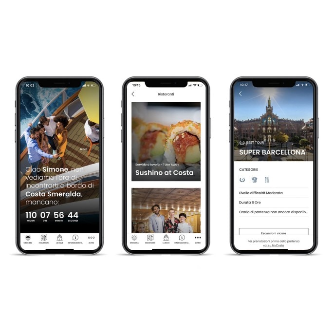 Costa Cruises Official App for IOS and Android Smartphone | Costa cruises